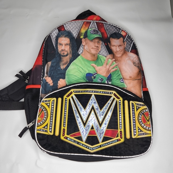 WWE | Accessories | Wwe Backpack 6 John Cena Championship Belt ...
